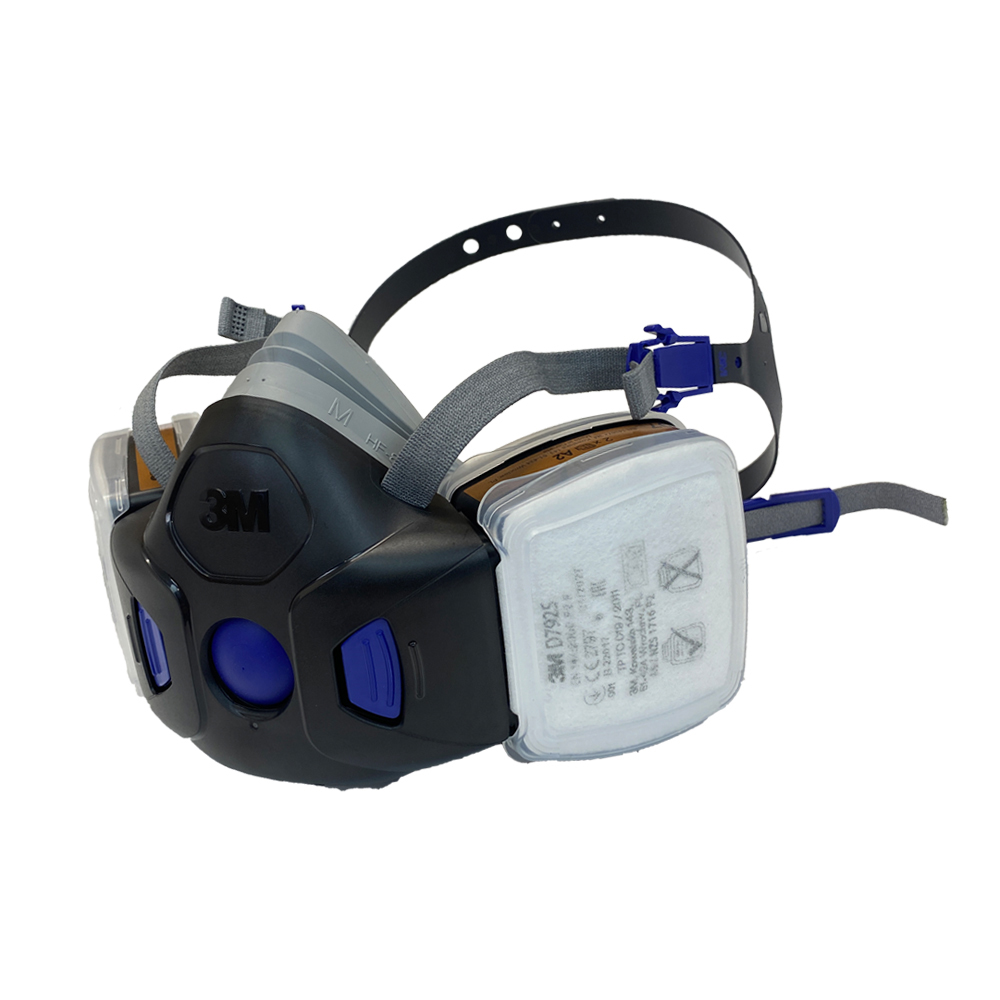 3M HF 800 Secure Click Half Mask Reusable Respirator Kit 3MHF 800 KIT