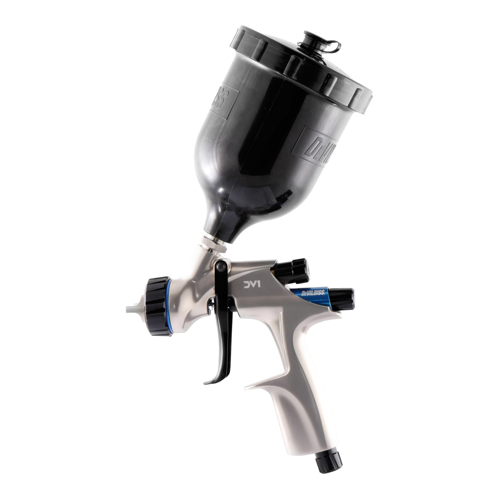 DeVilbiss Non-Digital DV1 Basecoat Spray Gun & Cup Kit DV1-C-000-12-B+ ... DeVilbiss Non-Digital DV1 Basecoat Spray Gun & Cup Kit DV1-C-000-12-B+ ...
